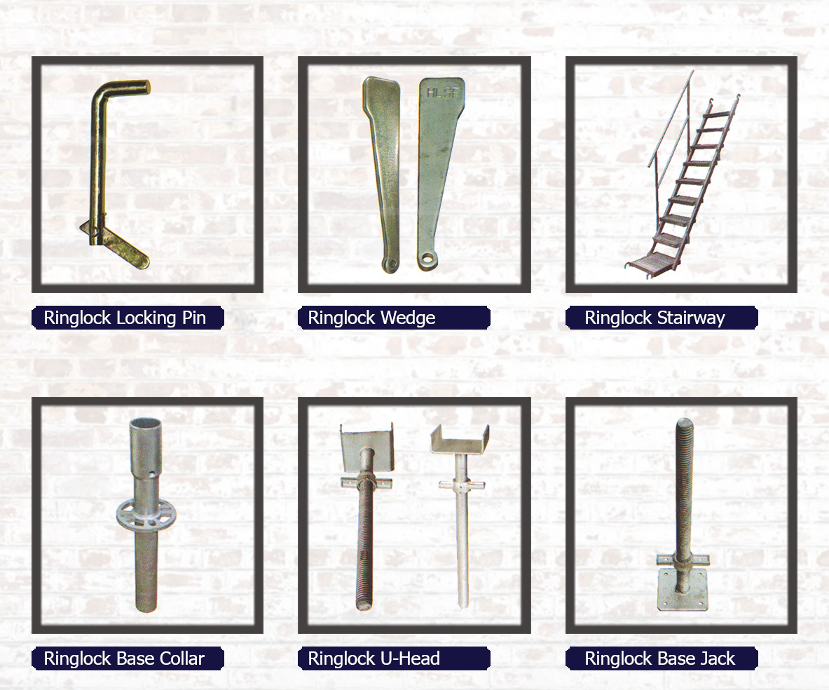 RINGLOCK AKSESORIS | Modular System | PT. Support Perancah Indonesia
