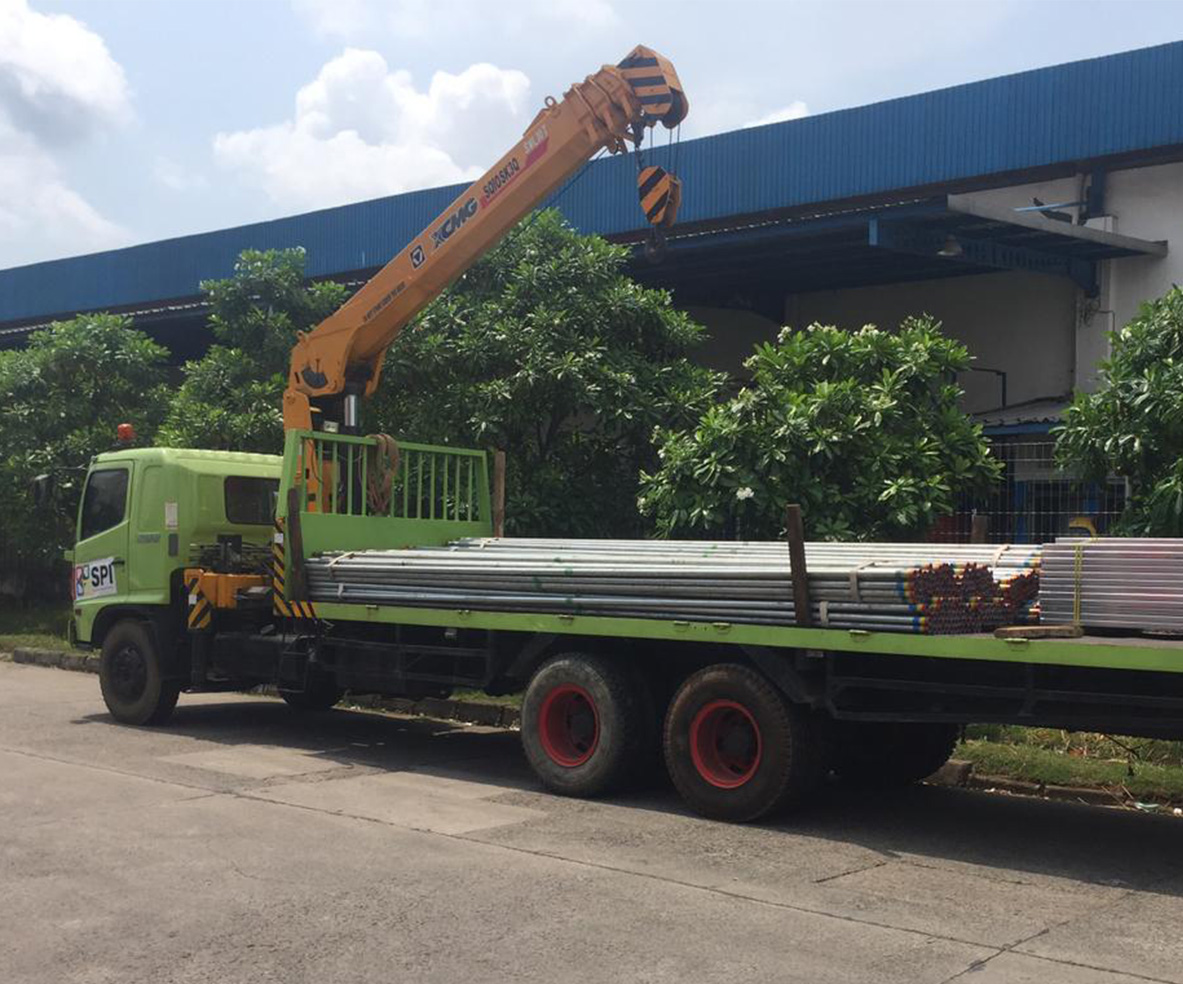 TRUCK MOUNTED CRANE | Truck Mounted Crane | PT. Support Perancah Indonesia